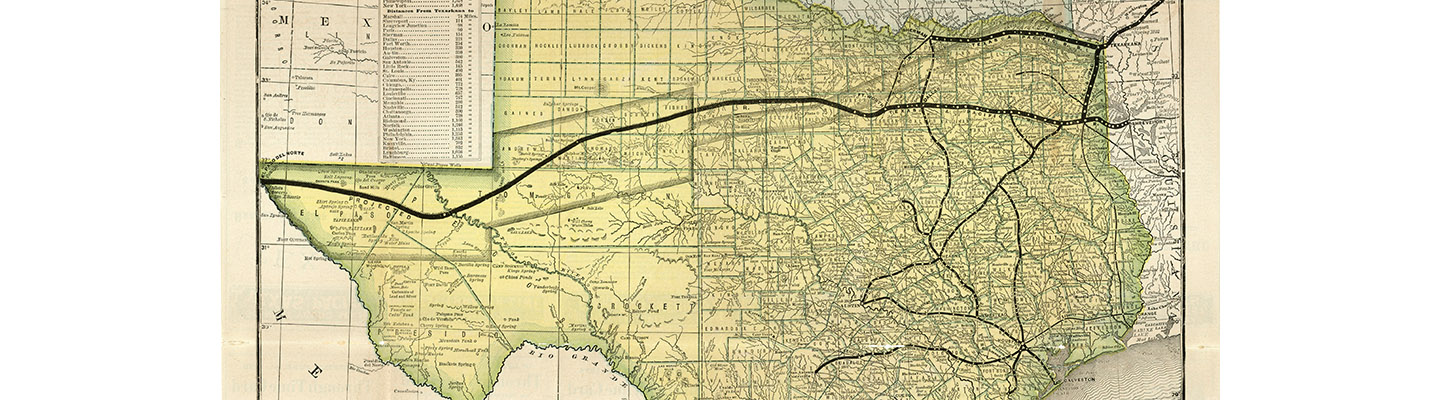 Texas Railroad System Maps