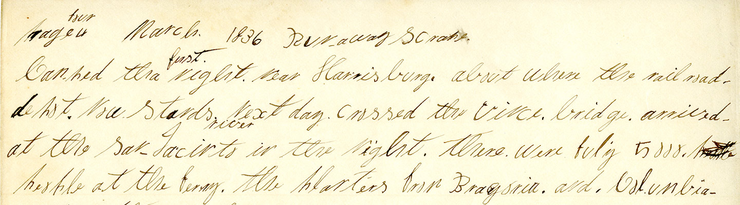 Firsthand account of the Runaway Scrape | Bullock Texas State History ...