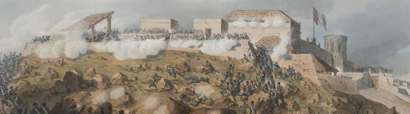 "The Storming of Chapultepec - General Pillow's Attack" | Bullock Texas State History Museum