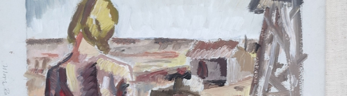 "The Nesters" Sketches by Tom Lea I Bullock Texas State History Museum