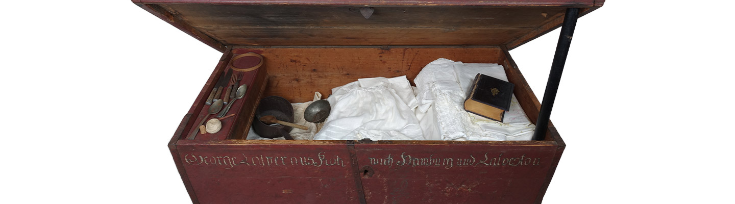 Wendish Immigration Trunk | Bullock Texas State History Museum