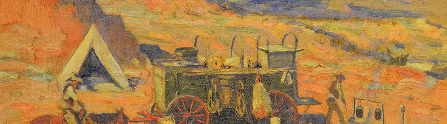 Painting, "JA Ranch"