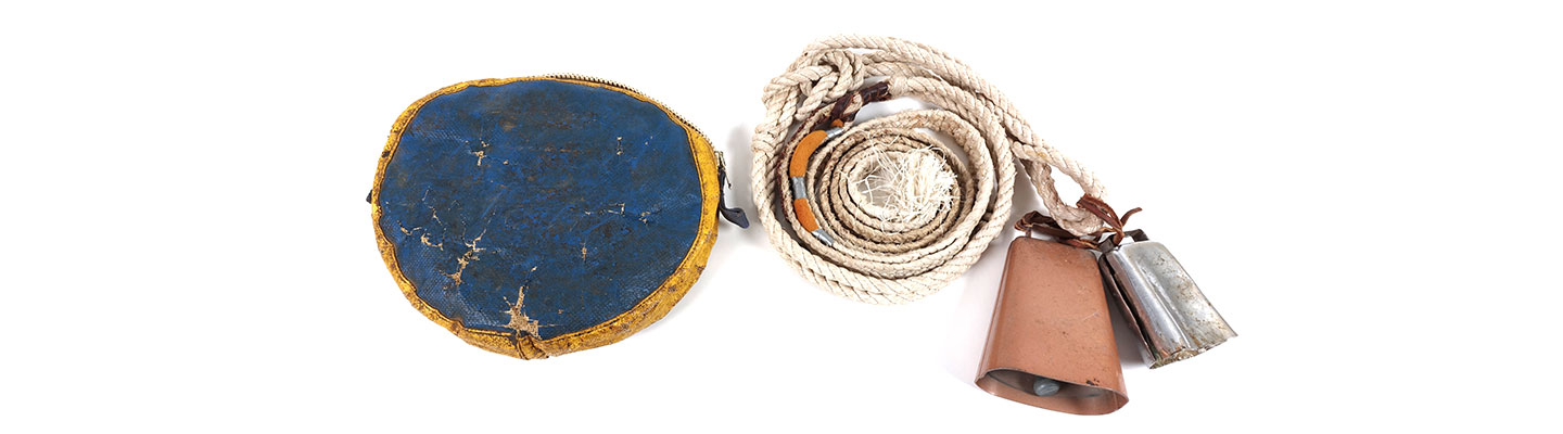 Myrtis Dightman's Bull Riding Rope and Bells | Bullock Texas State ...