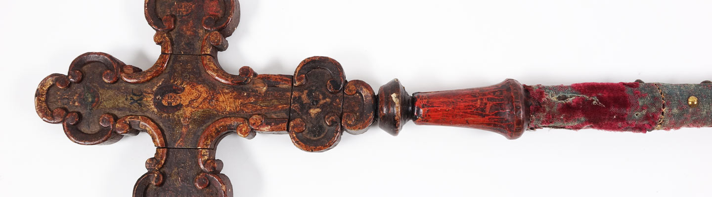 Spanish processional cross | Bullock Texas State History Museum