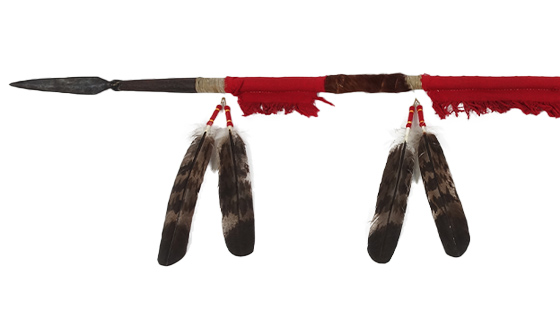 Native American Weapons And Tools Comanche Lance | Bullock Texas State