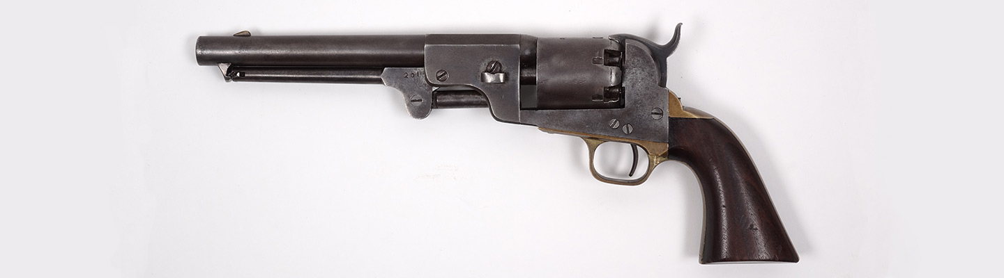.44 caliber Dance Brothers revolver | Bullock Texas State History Museum