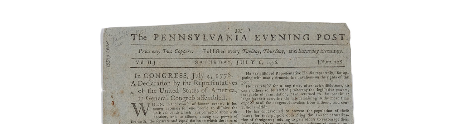 Declaration of Independence | Bullock Texas State History Museum