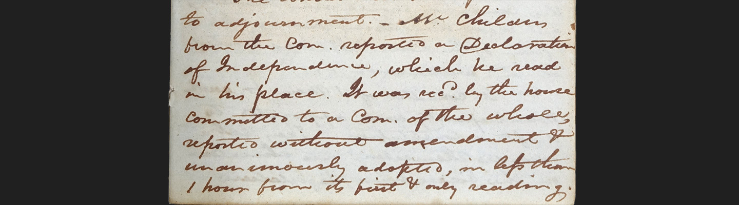 William Fairfax Gray Diary - Volume VII | Bullock Texas State History ...