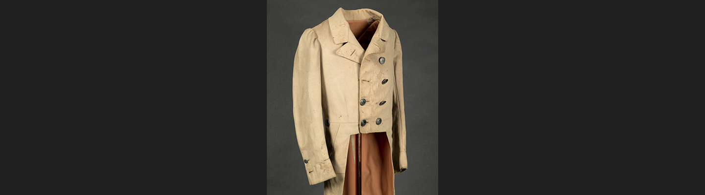 Slave livery coat | Bullock Texas State History Museum