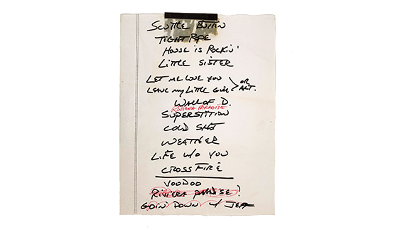 Stevie Ray Vaughan In Step