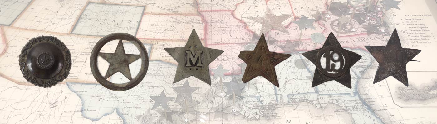 Confederate Texas Charms